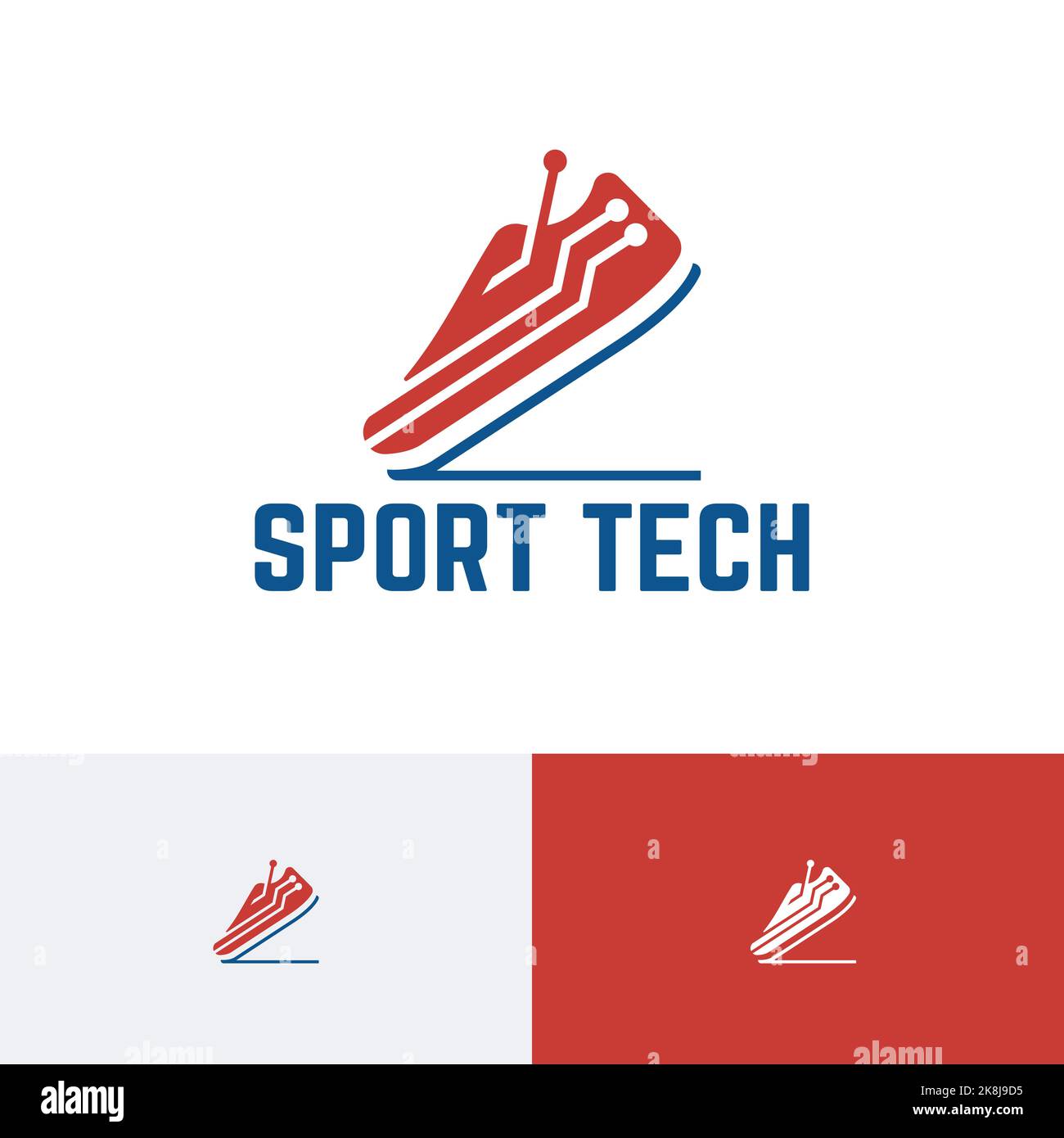 Techno shoes Stock Vector Images - Alamy