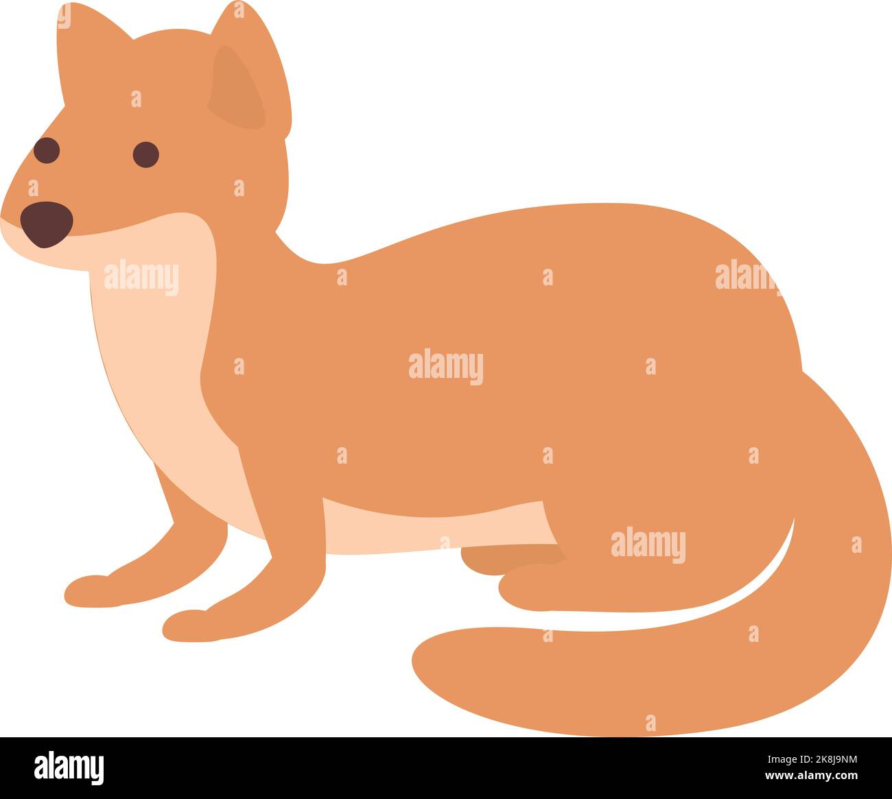 Alaska fox icon cartoon vector. Canada animal. North animal Stock ...