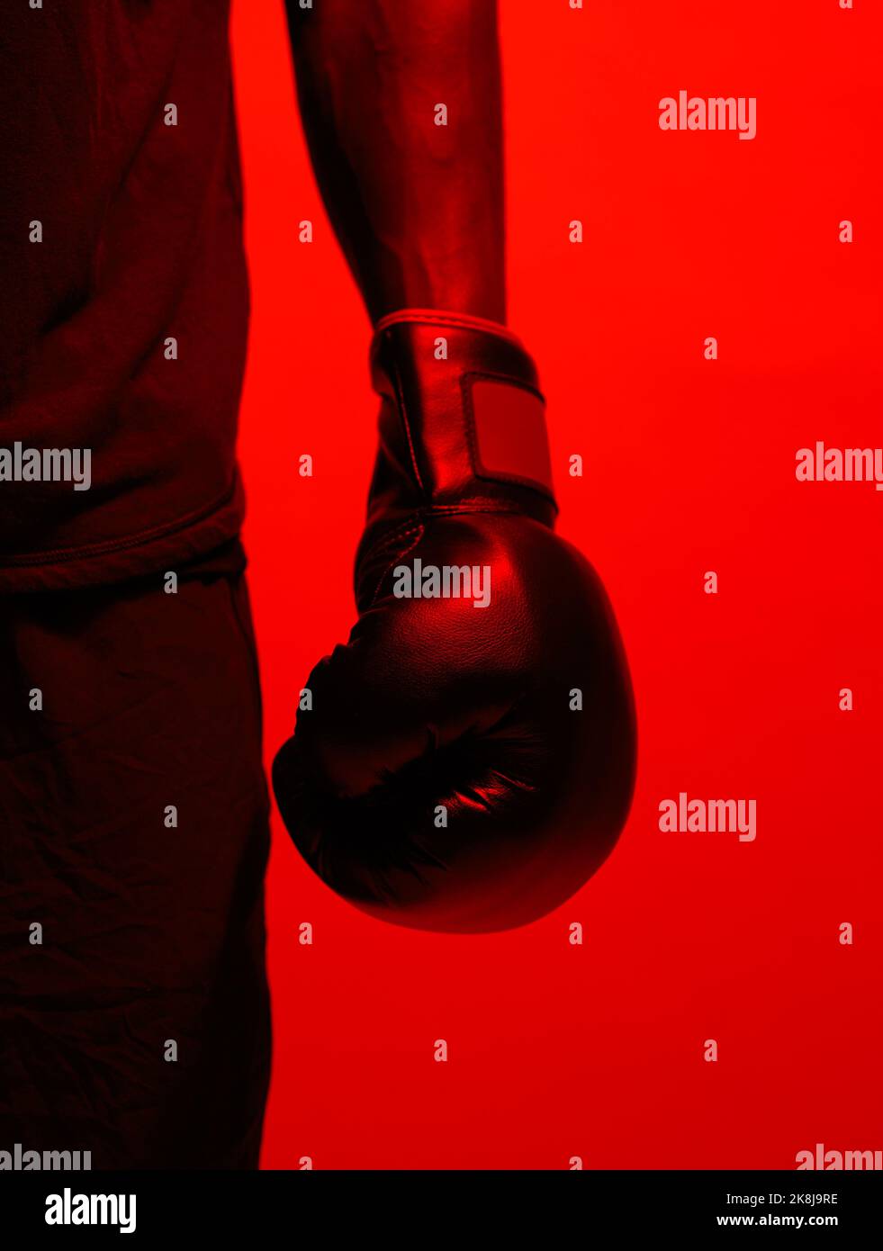 Remember your dreams and fight for them. Red filtered shot of a ...