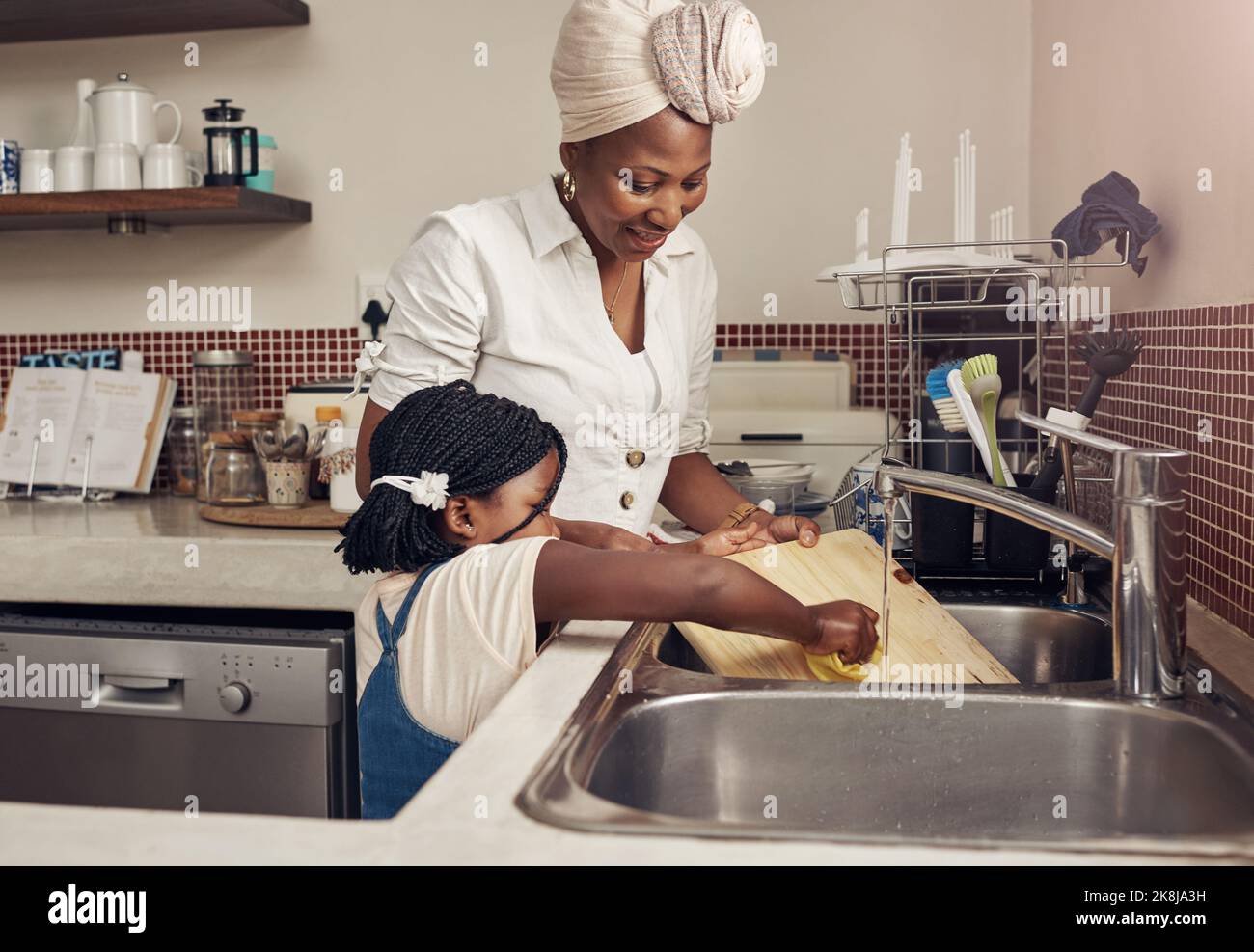 She loves helping me around in the house. an adorable little girl ...