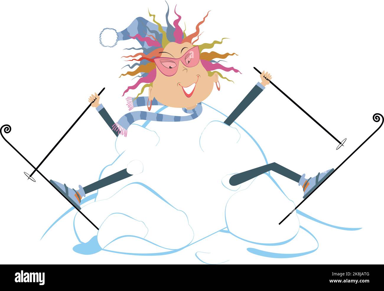 Big snow pile Stock Vector Images - Alamy