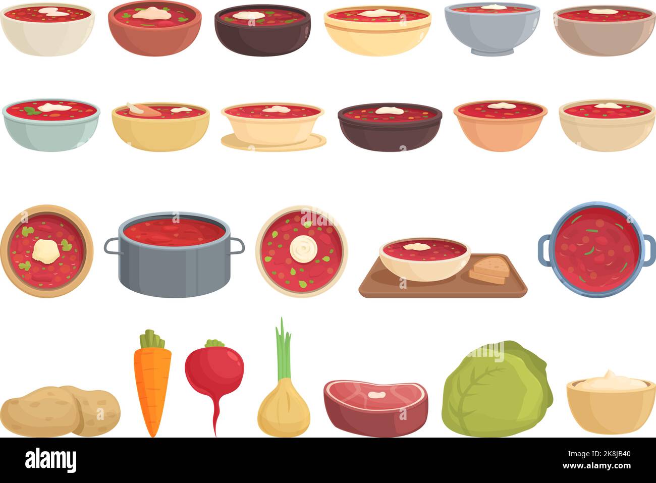 Cartoon borscht hi-res stock photography and images - Alamy