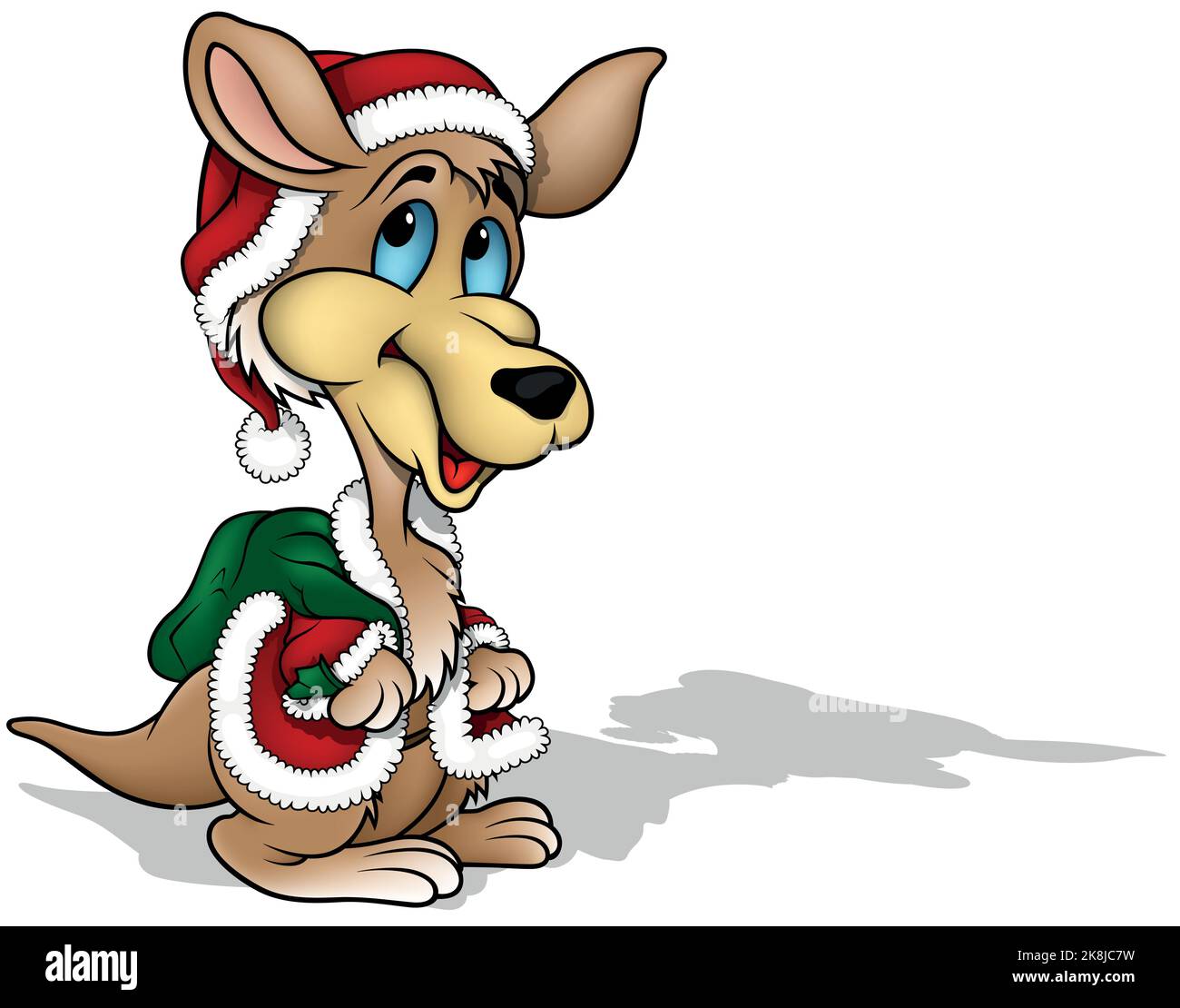 Kangaroo santa hi-res stock photography and images - Alamy