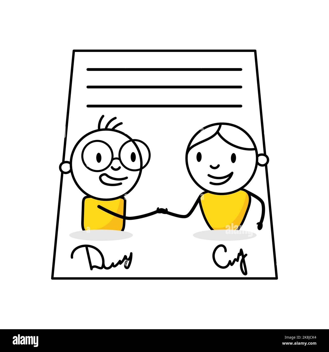 Signed a deal Stock Vector Images - Alamy Signed a deal Stock Vector Images - Alamy