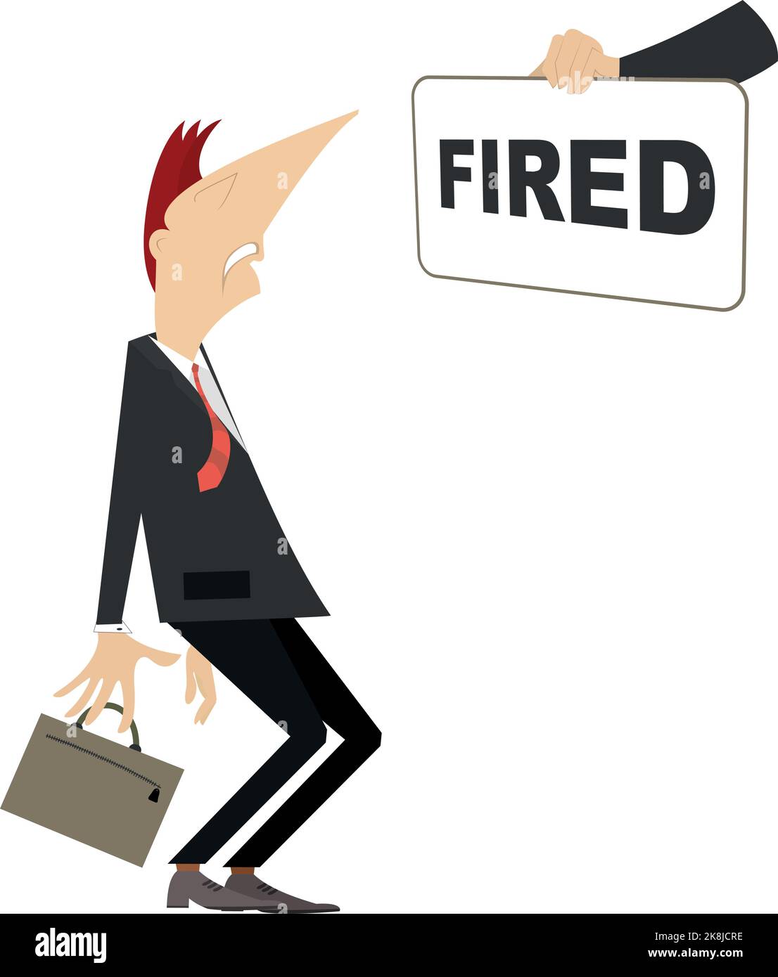 Discouraged Worker Cartoon