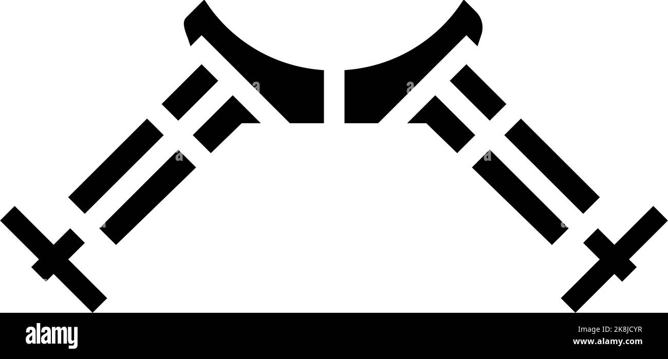 corner clamp glyph icon vector illustration Stock Vector Image & Art ...