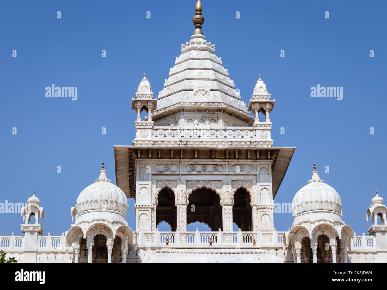 heritage architecture building with bright blue sky at morning image is ...