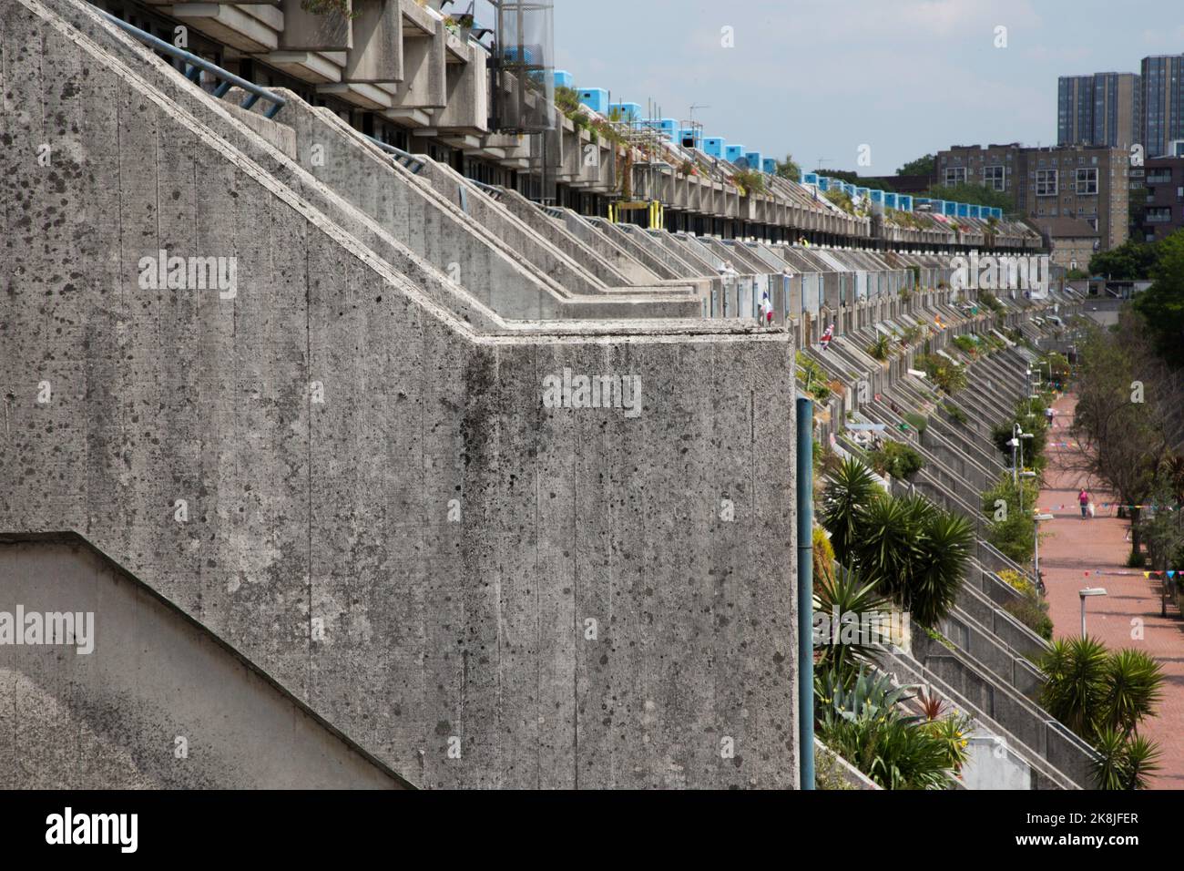 Brutalist architecture - Alexandra and Ainsworth Estate, Rowley Way ...