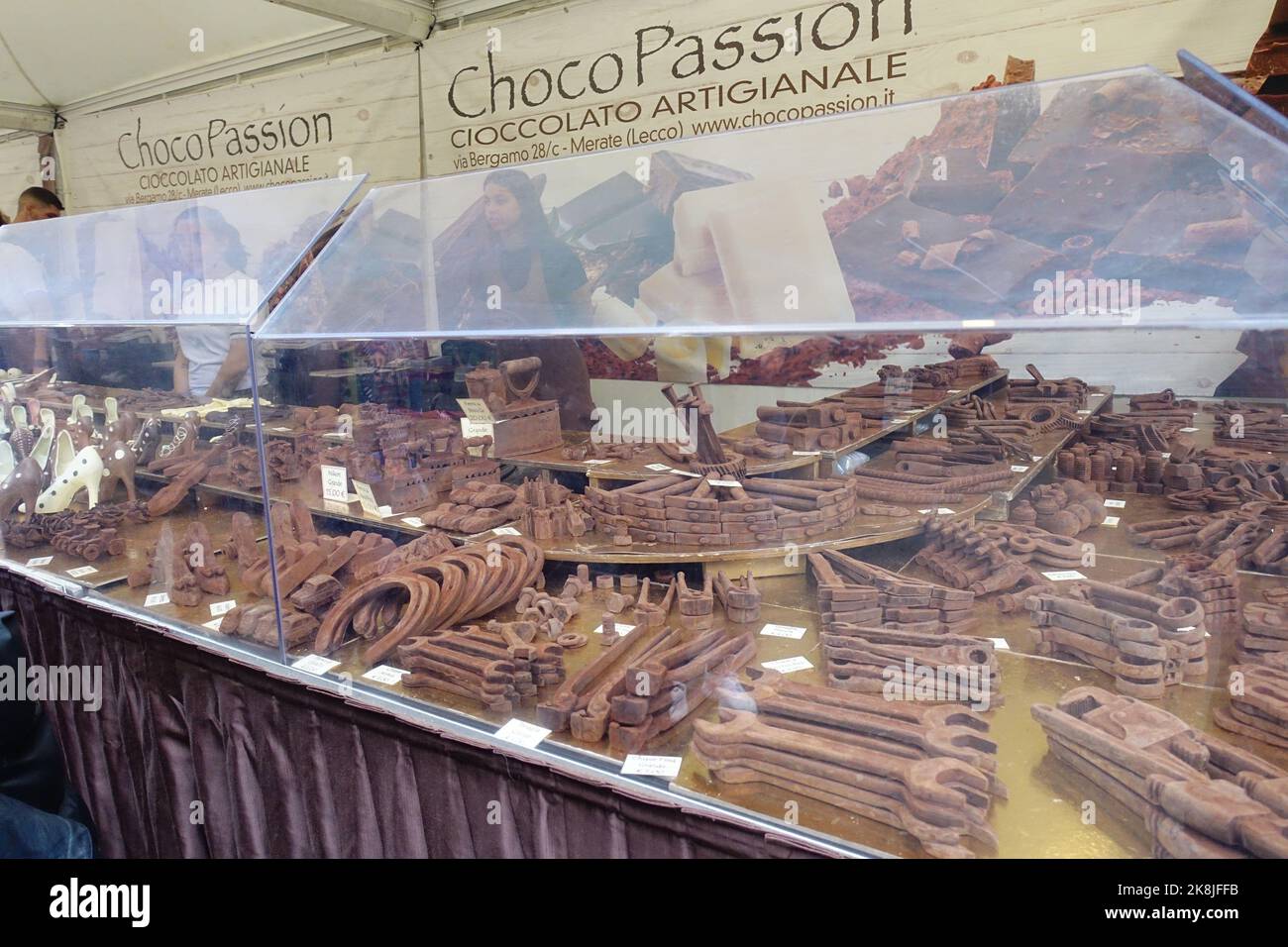 Rome Chocolate Fair Stock Photo - Alamy