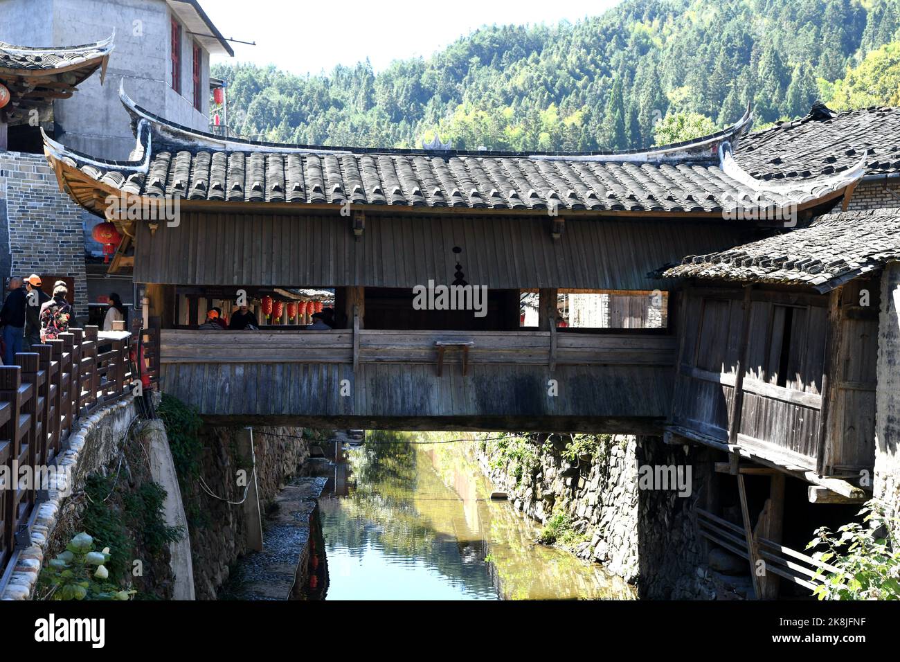**CHINESE MAINLAND, HONG KONG, MACAU AND TAIWAN OUT** Yingxian Bridge ...