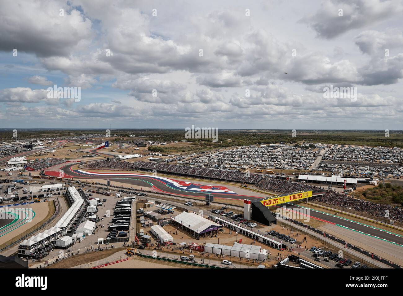Austin, USA. 23rd Oct, 2022. General view, F1 Grand Prix of USA at ...