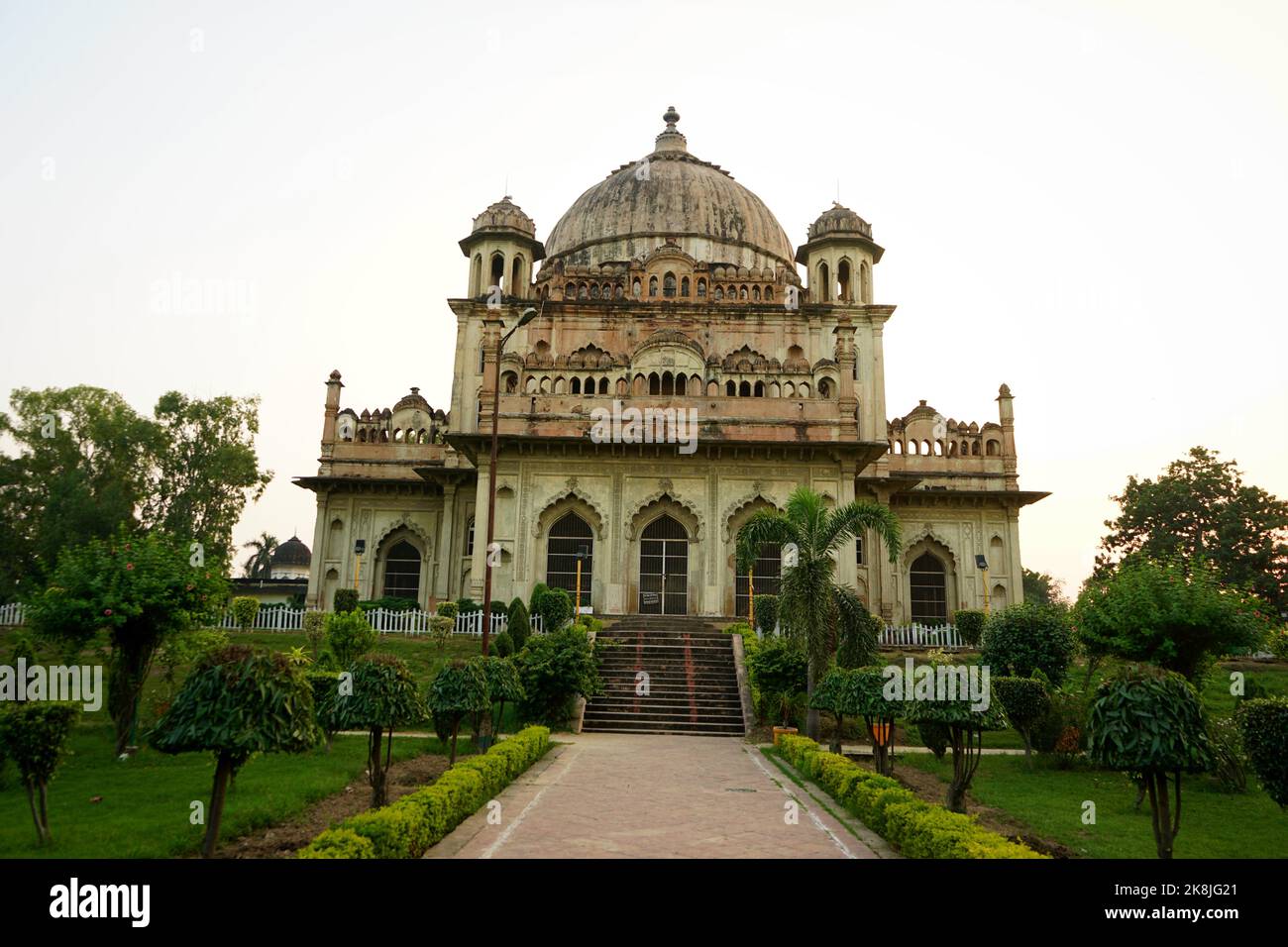 The Tomb of Saadat Ali and it's entrance gate in Lucknow city, India ...