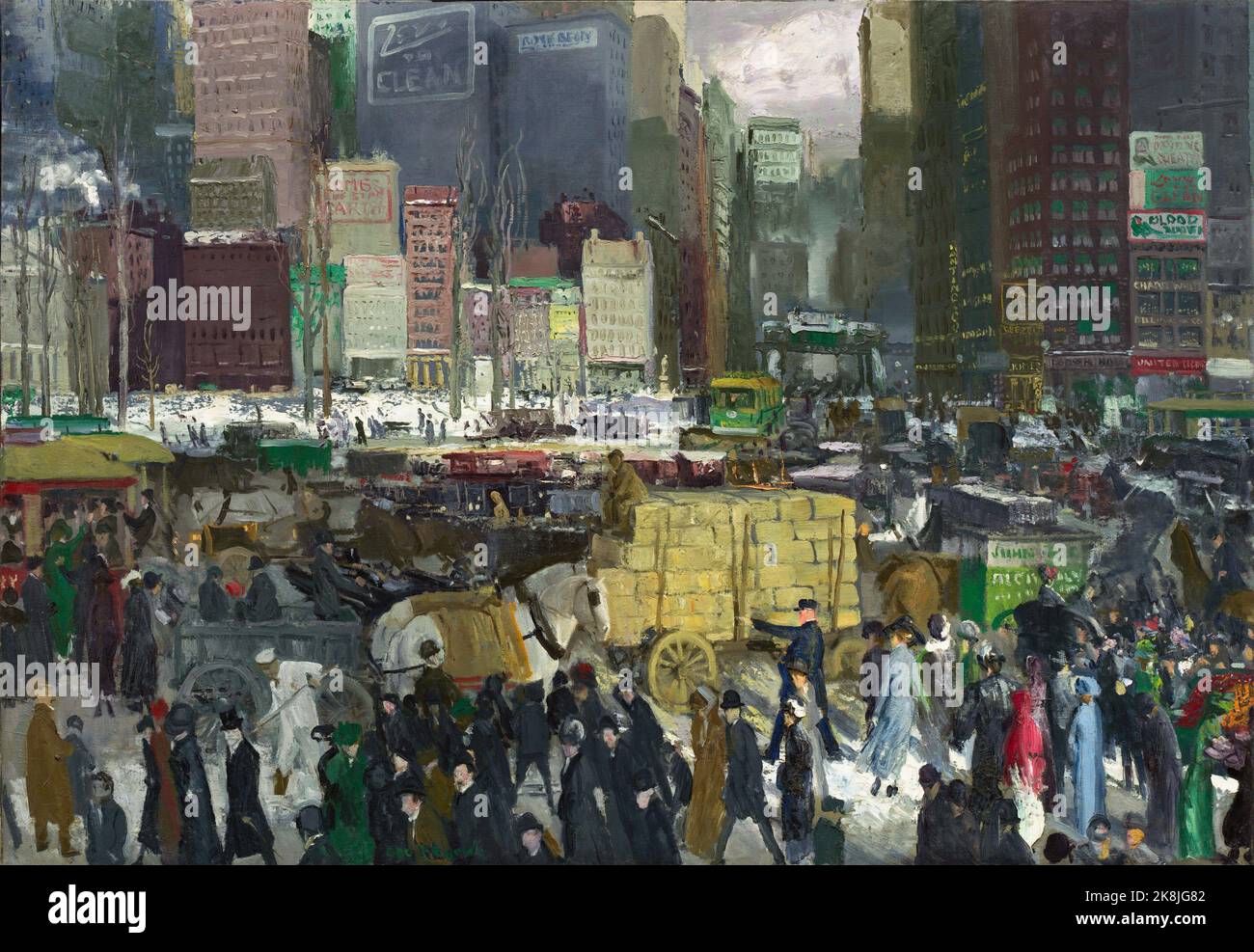 George Wesley Bellows ( 1882 – 1925) was an American realist painter ...