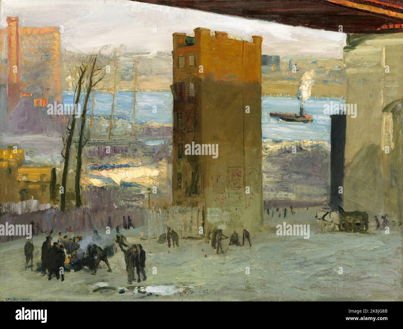 George Wesley Bellows ( 1882 – 1925) was an American realist painter ...