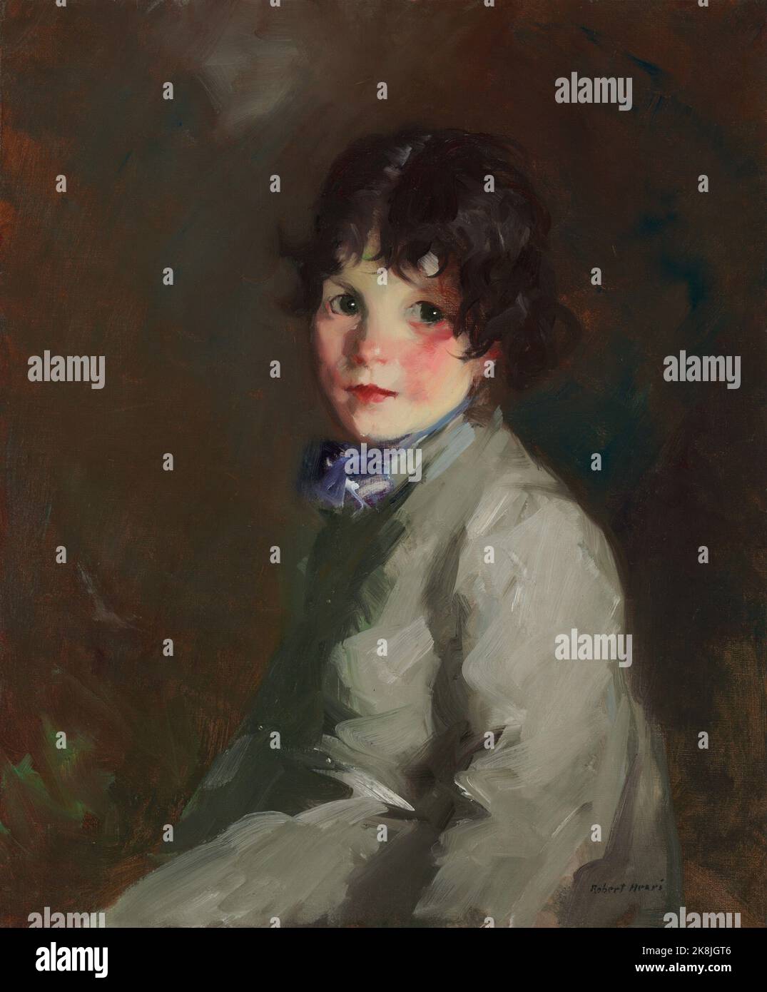 Robert Henri - American Painter ( 1865 - 1929) - Catharine Stock Photo ...