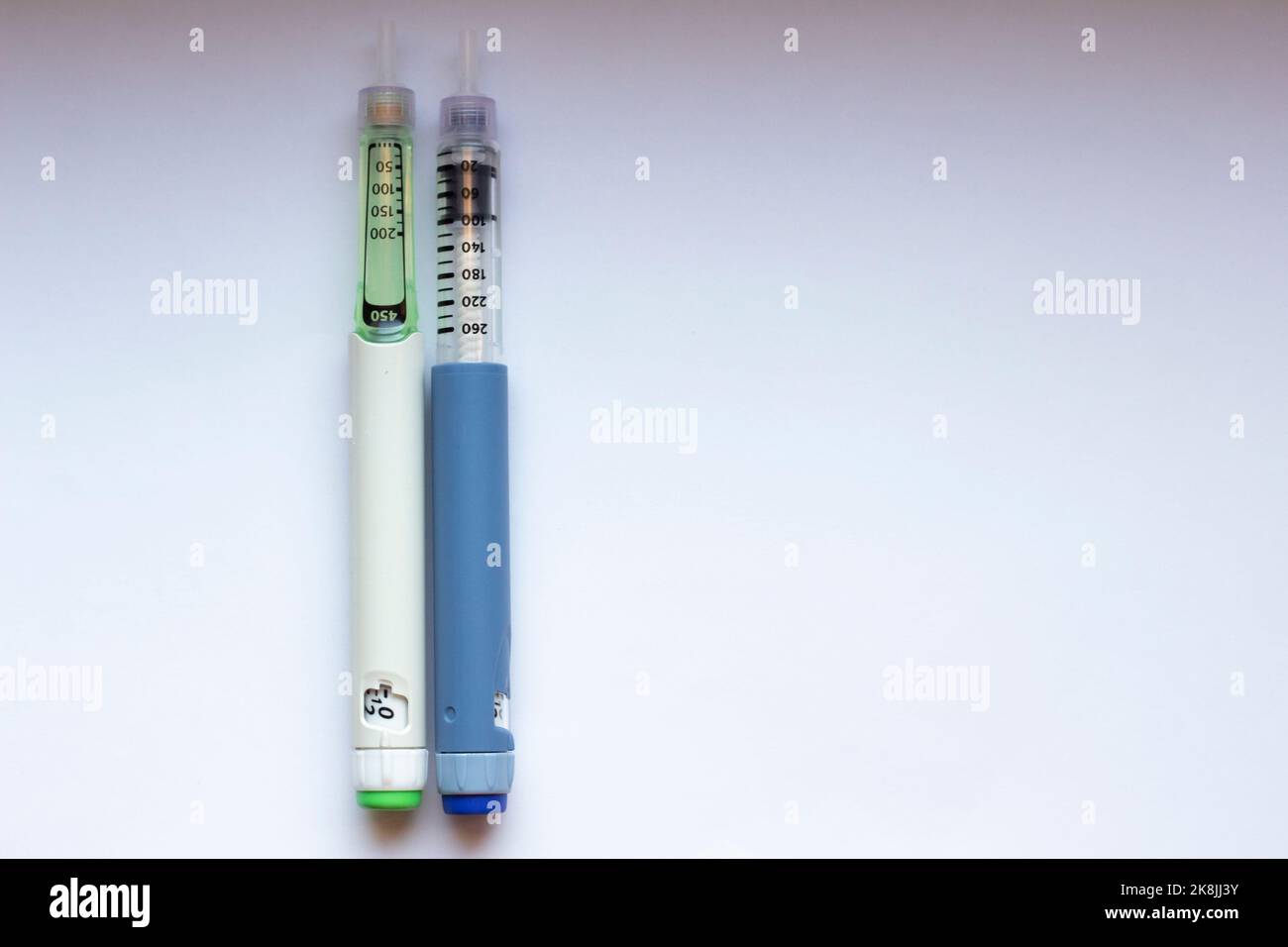 Pen Syringe with Long insulin and Short insulin for grade 1 diabetics ...