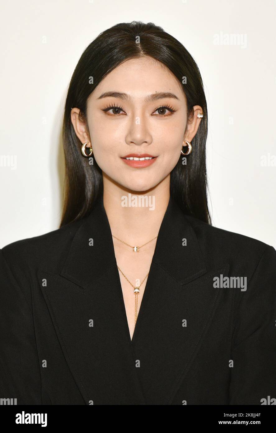 Chinese singer and actor Zeng Keni attended a fasion event in Beijing, 11 October, 2022. (Photo ...