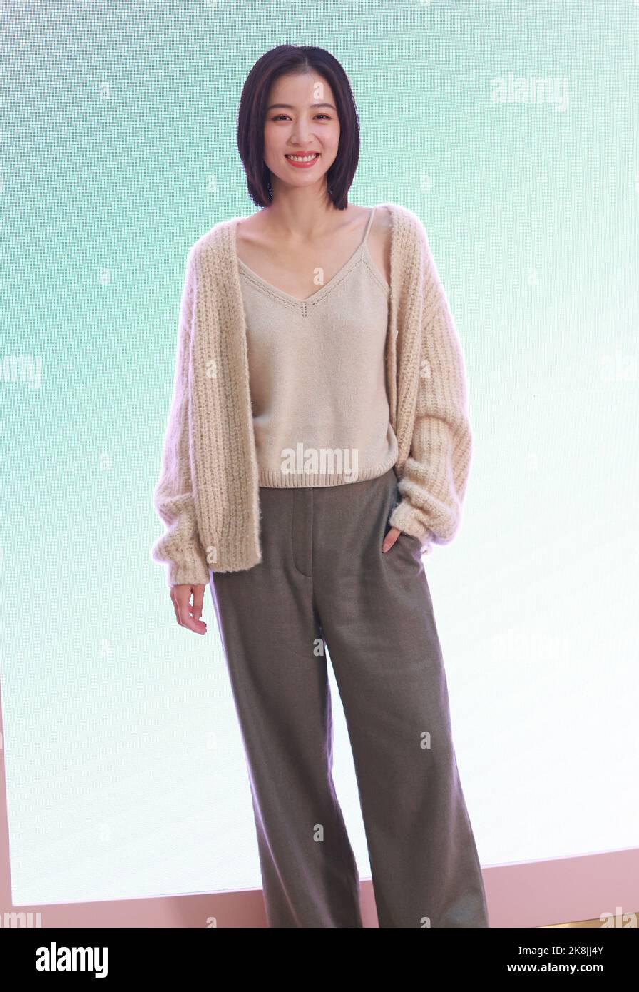 Chinese actress Zhou Yutong attended the activity of Loro Piana Pop-up ...