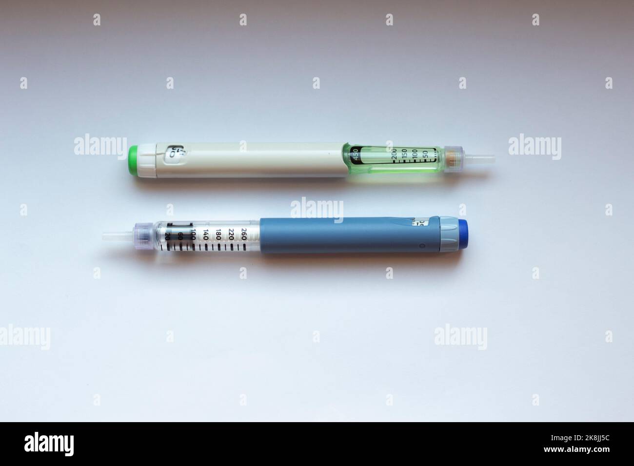Pen Syringe with Long insulin and Short insulin for grade 1 diabetics ...