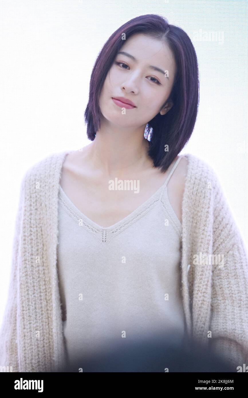 Zhou Yutong attended the activity of Loro Piana Pop-up store in ...