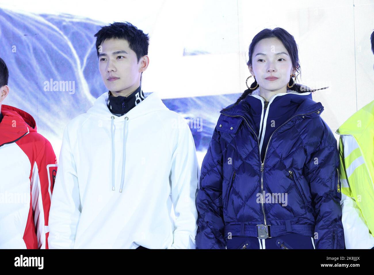 Chinese model Xiao Wen Ju attended Bogner brand activity in Shanghai ...