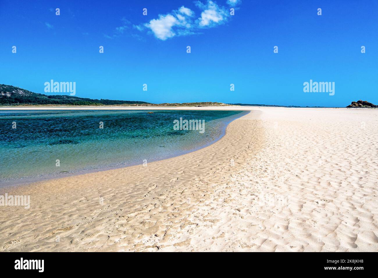 The Dunes of Corrubedo Natural Park in Galicia, Northern Spain in ...