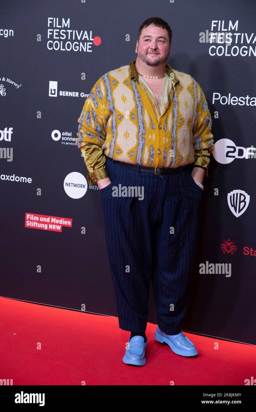 Cologne, Deutschland. 22nd Oct, 2022. Daniel ZILLMANN, actor, red ...