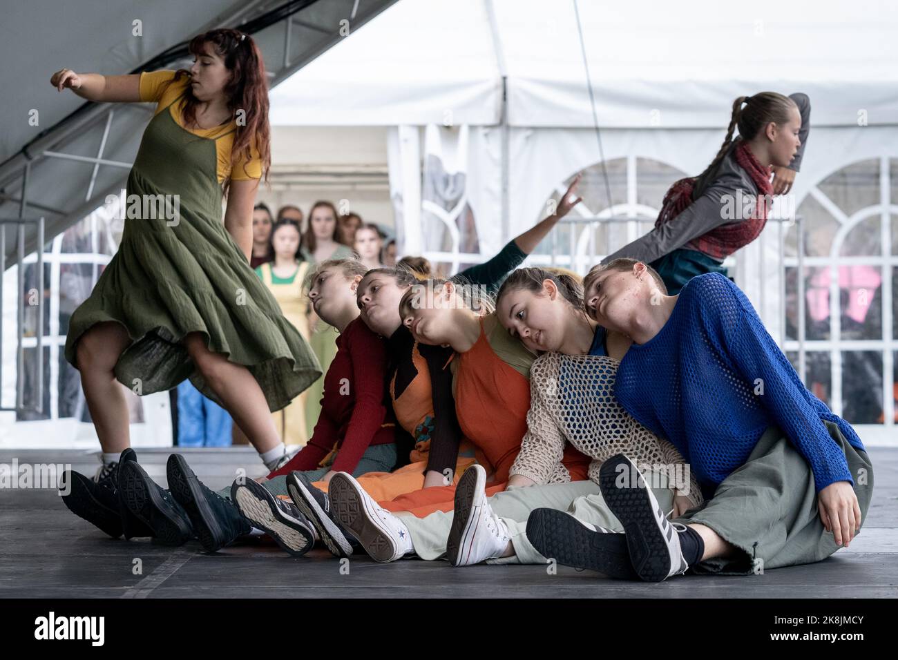 London, UK. 23rd October, 2022. Close To Home: The Mass Dance Event. A ...