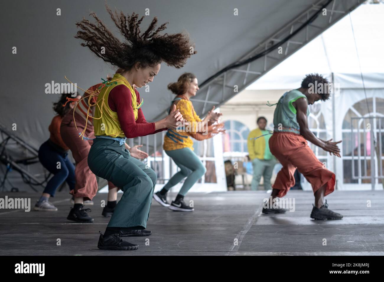 London, UK. 23rd October, 2022. Close To Home: The Mass Dance Event. A ...