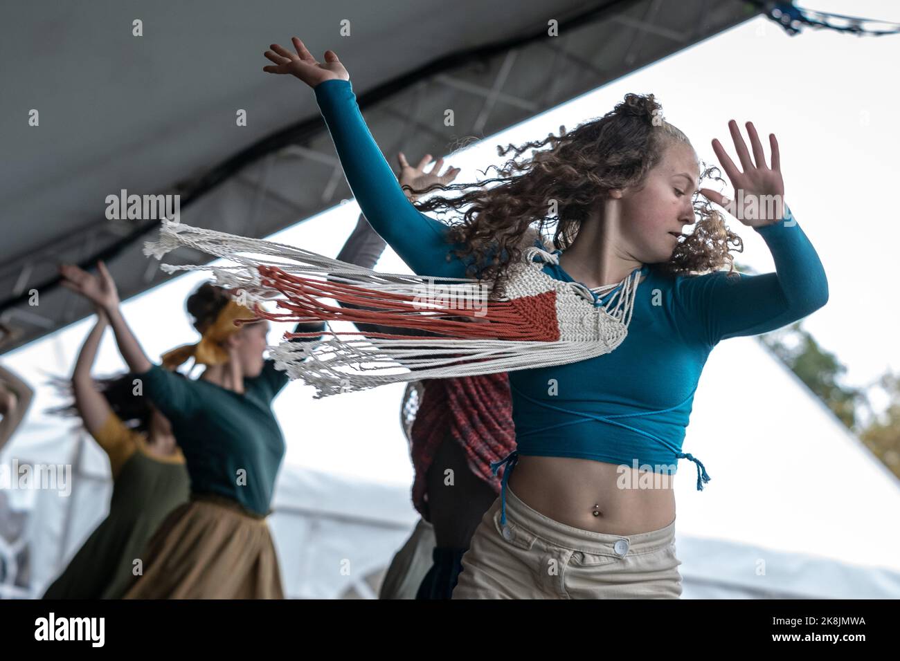 London, UK. 23rd October, 2022. Close To Home: The Mass Dance Event. A ...