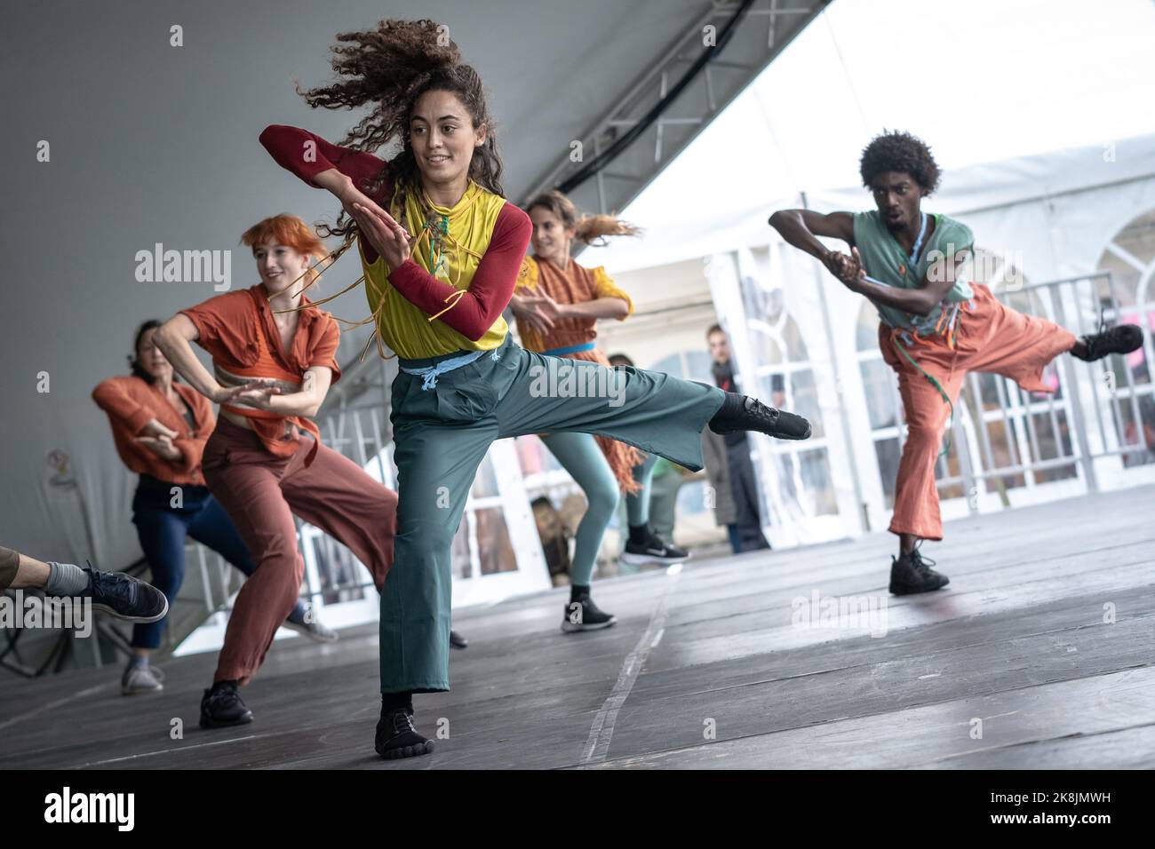 London, UK. 23rd October, 2022. Close To Home: The Mass Dance Event. A ...