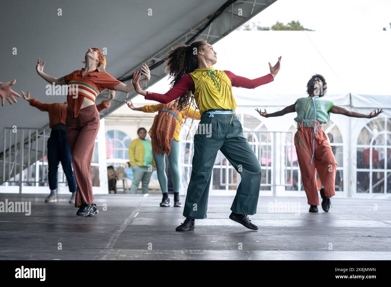 London, UK. 23rd October, 2022. Close To Home: The Mass Dance Event. A ...