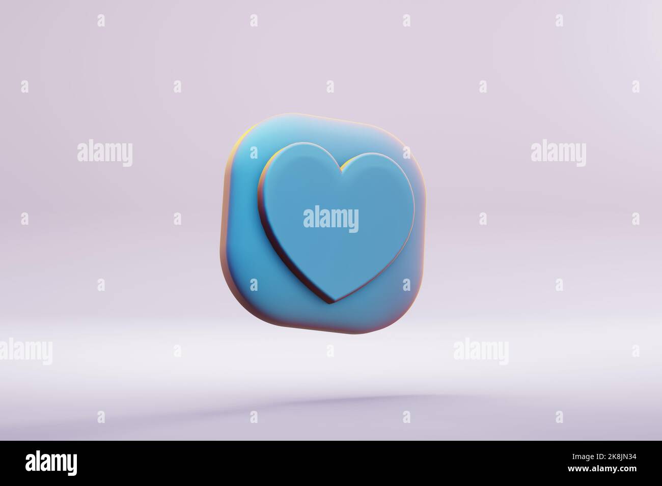 Beautiful illustration healthy blue Heart symbol icons on a bright pink ...