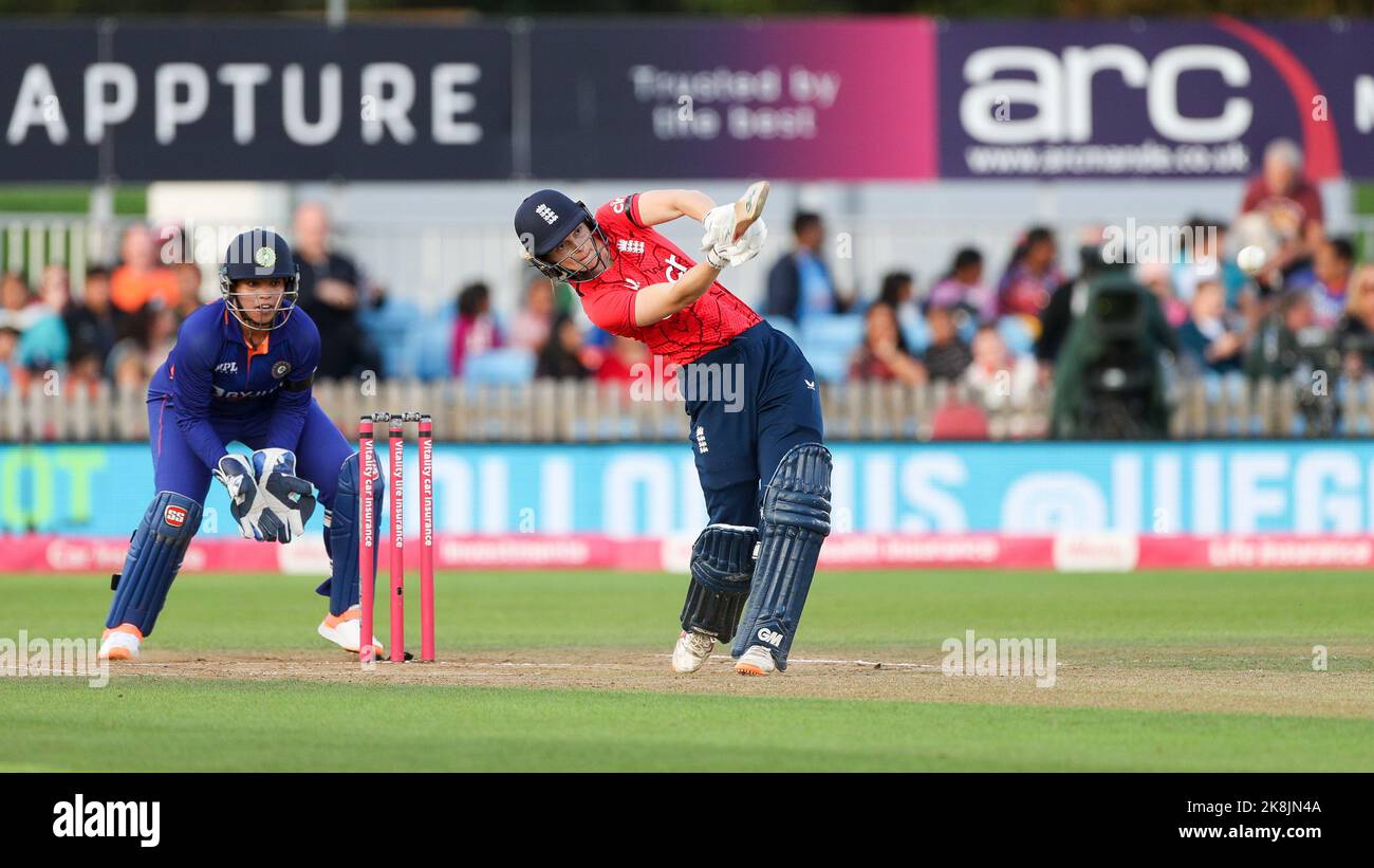 Taken on 13 Sep 2022 / 2nd Vitality IT20 / England v India / The Incora ...