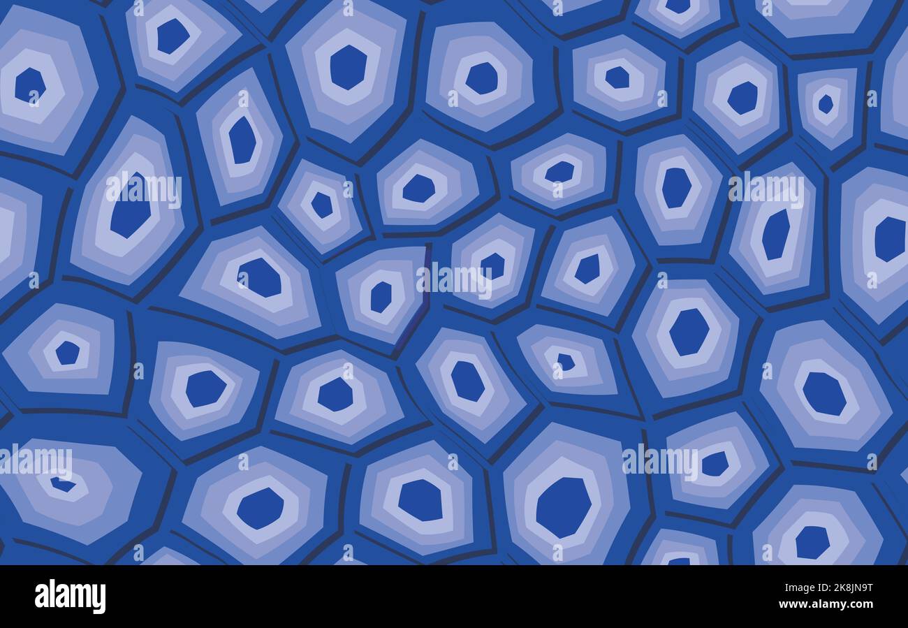 Abstract modern turtle shell seamless pattern. Animals trendy ...