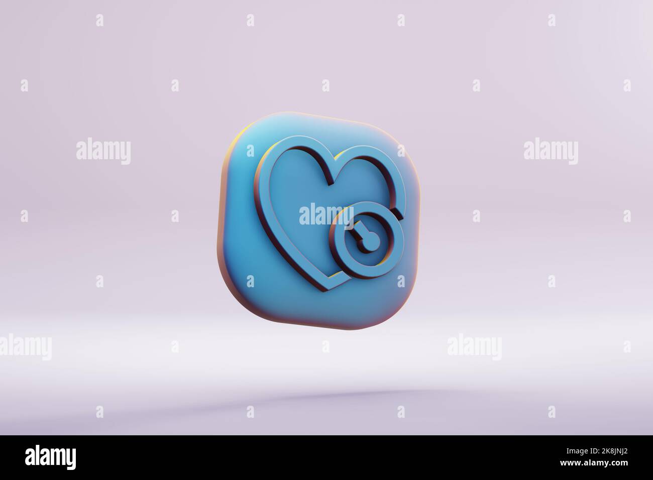 Beautiful illustration healthy blue Hypertension symbol icons on a ...