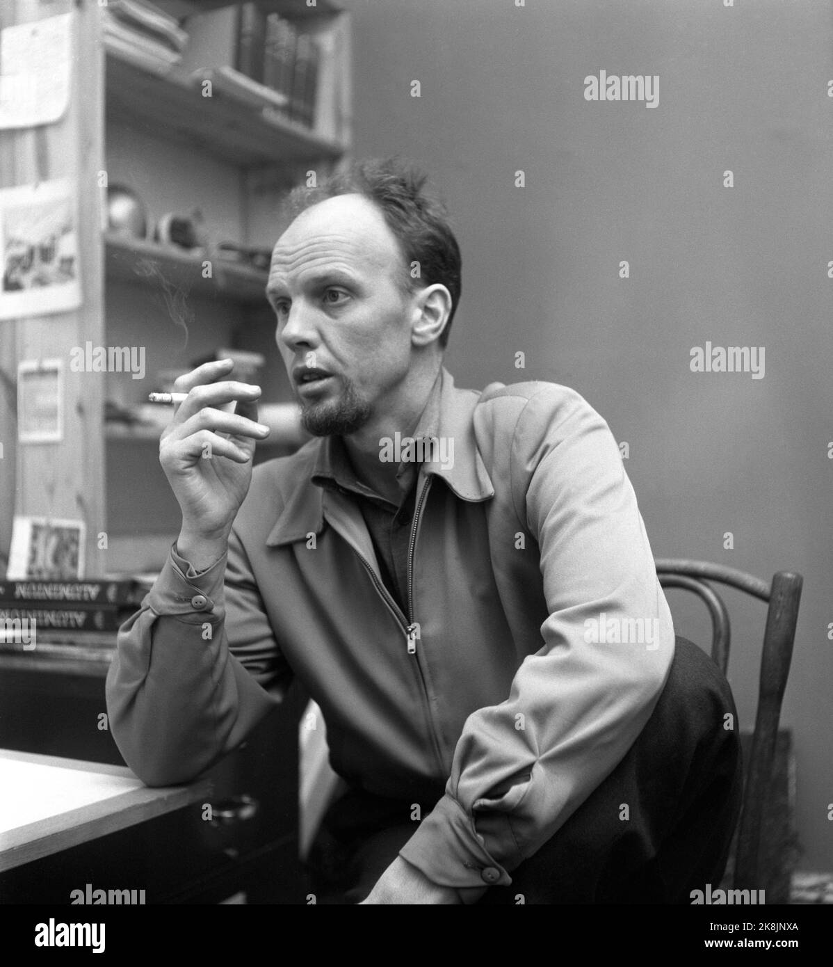 Oslo 195806. PICASSO I NORSK BETONG - Det vakte internasjonal oppsikt ...