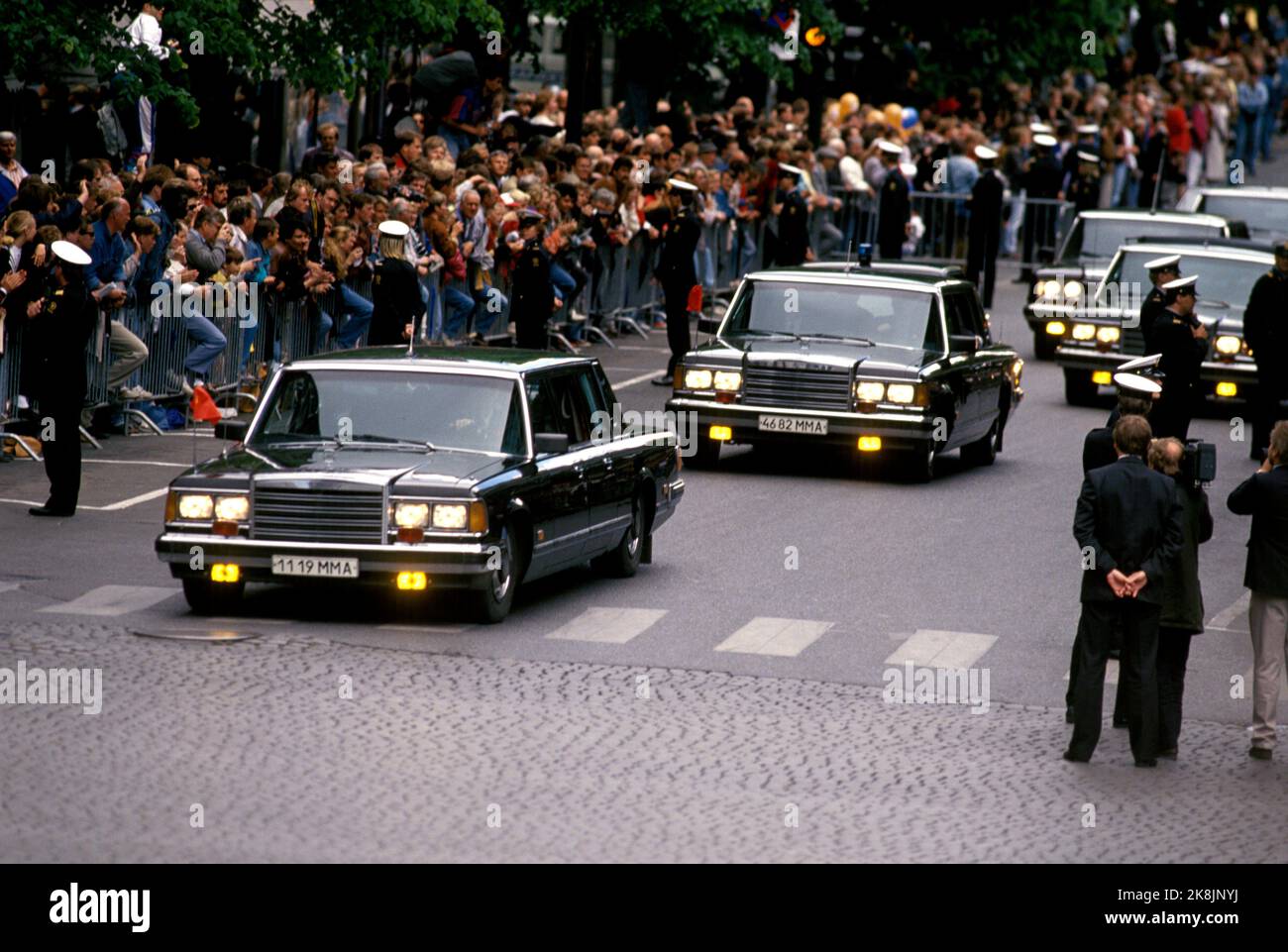 Oslo 19910605 The Nobel Peace Prize was awarded in 1990 President ...