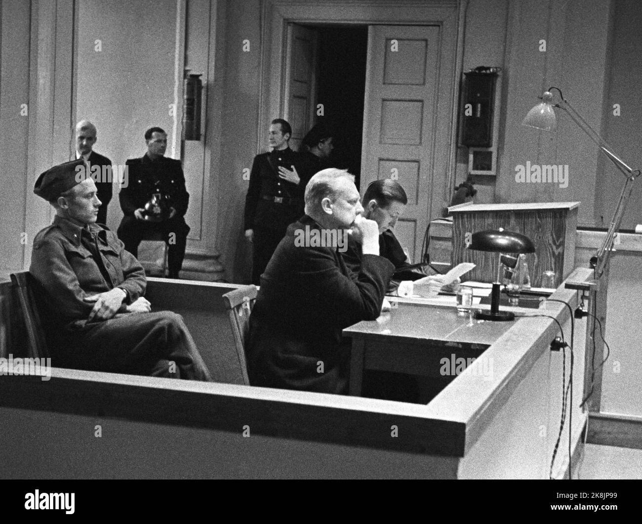 Oslo 19450910. The Landssvik case against Vidkun Quisling in ...