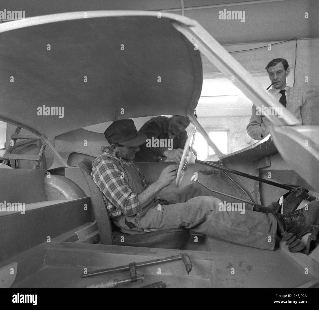 1956 production of the norwegian car troll here hi-res stock ...