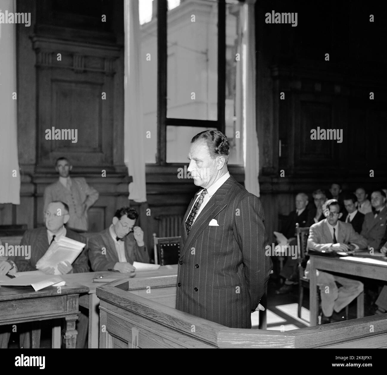 Oslo 19510821 On August 13, M/S Bess leaves in the North Sea, and 20 ...