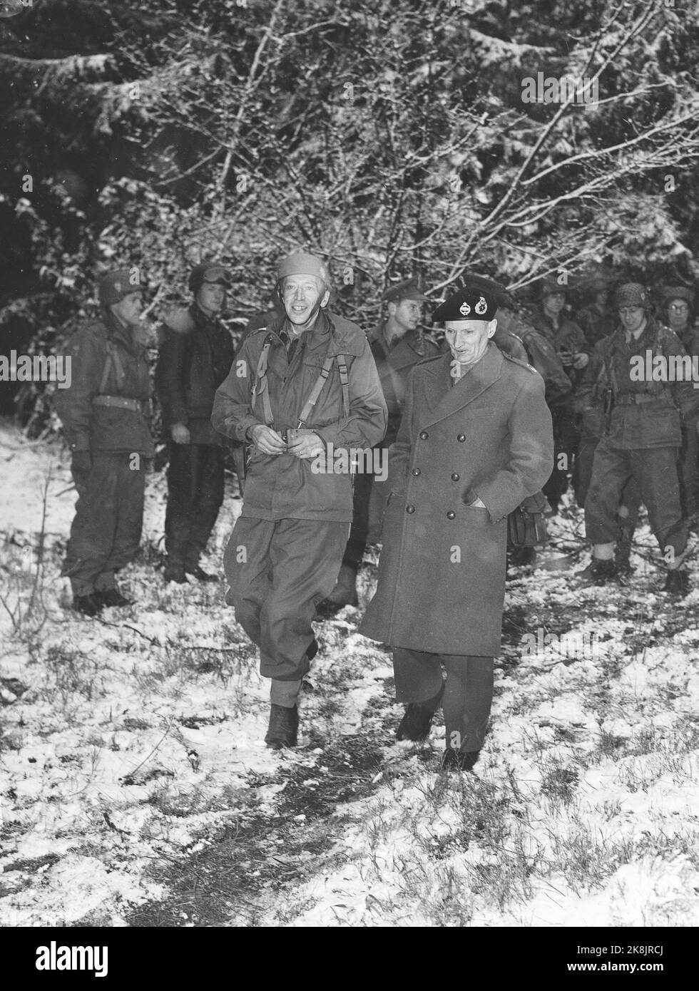 19521103. General Bernard Law Montgomery (t.h.) who is commander -in ...