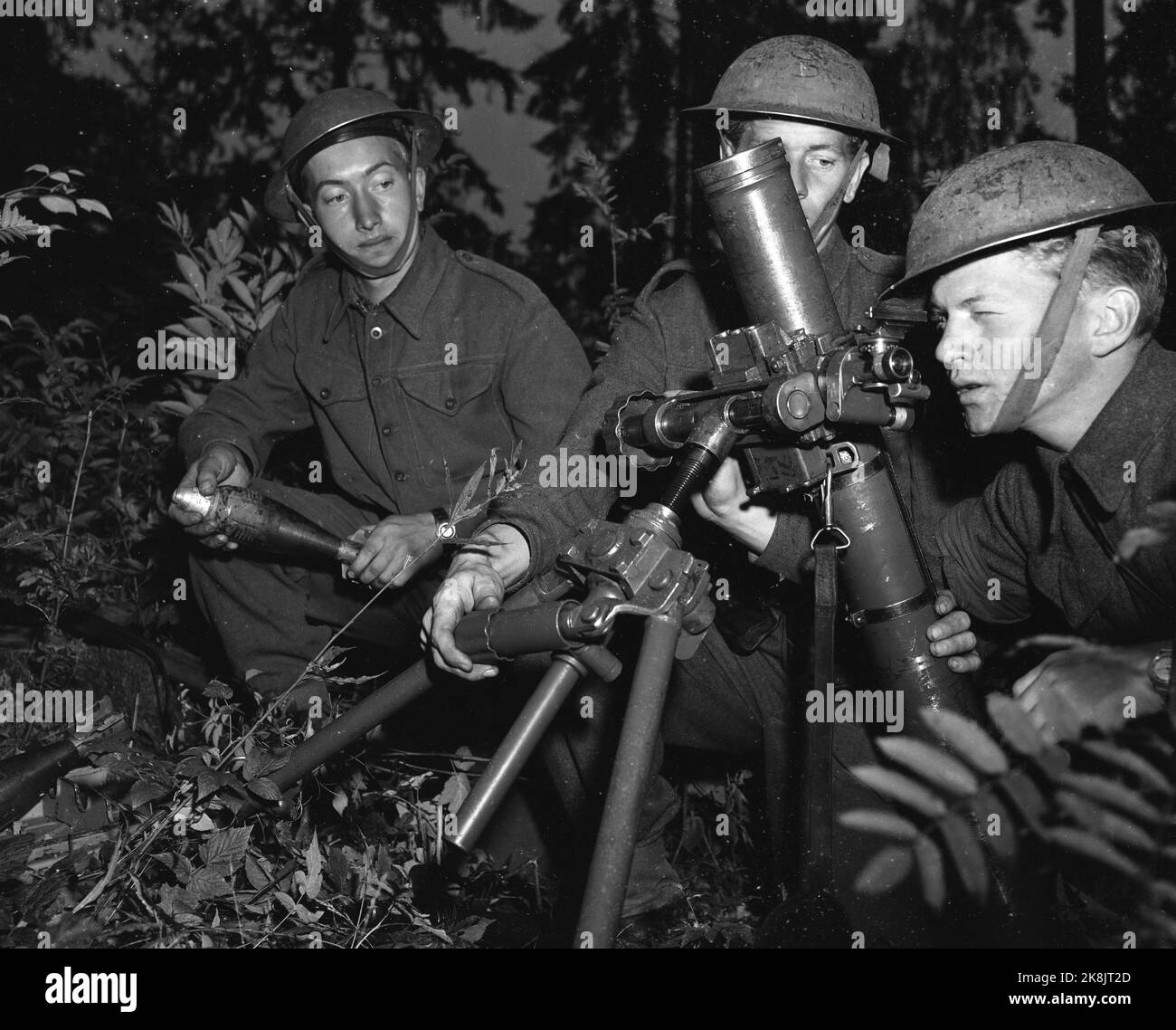 Norway 19500916 "Norway is preparing for armed peace" The pictures were ...