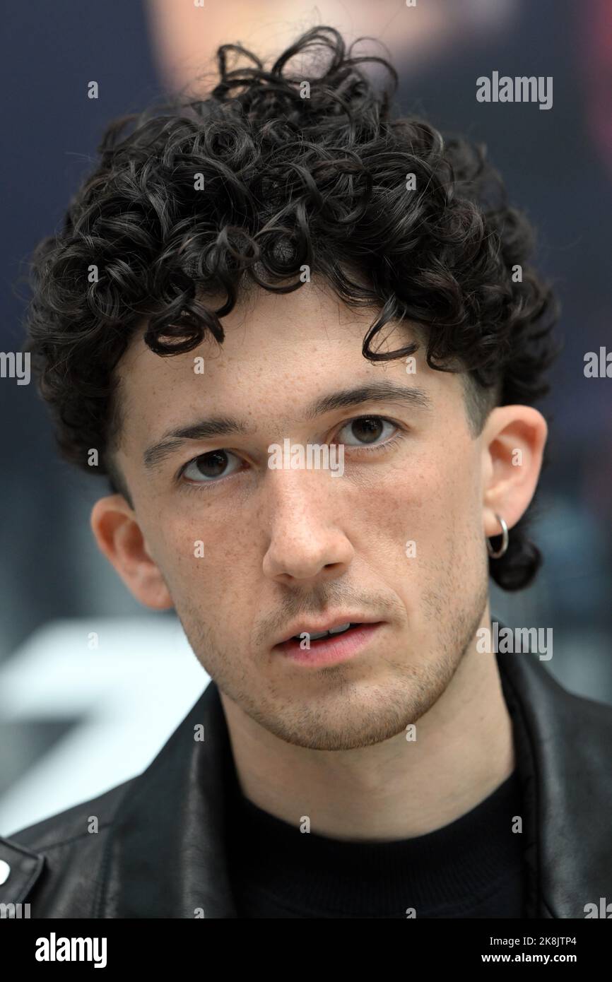 Cologne, Germany. 24th Oct, 2022. Maximilian Mundt, actor poses in ...
