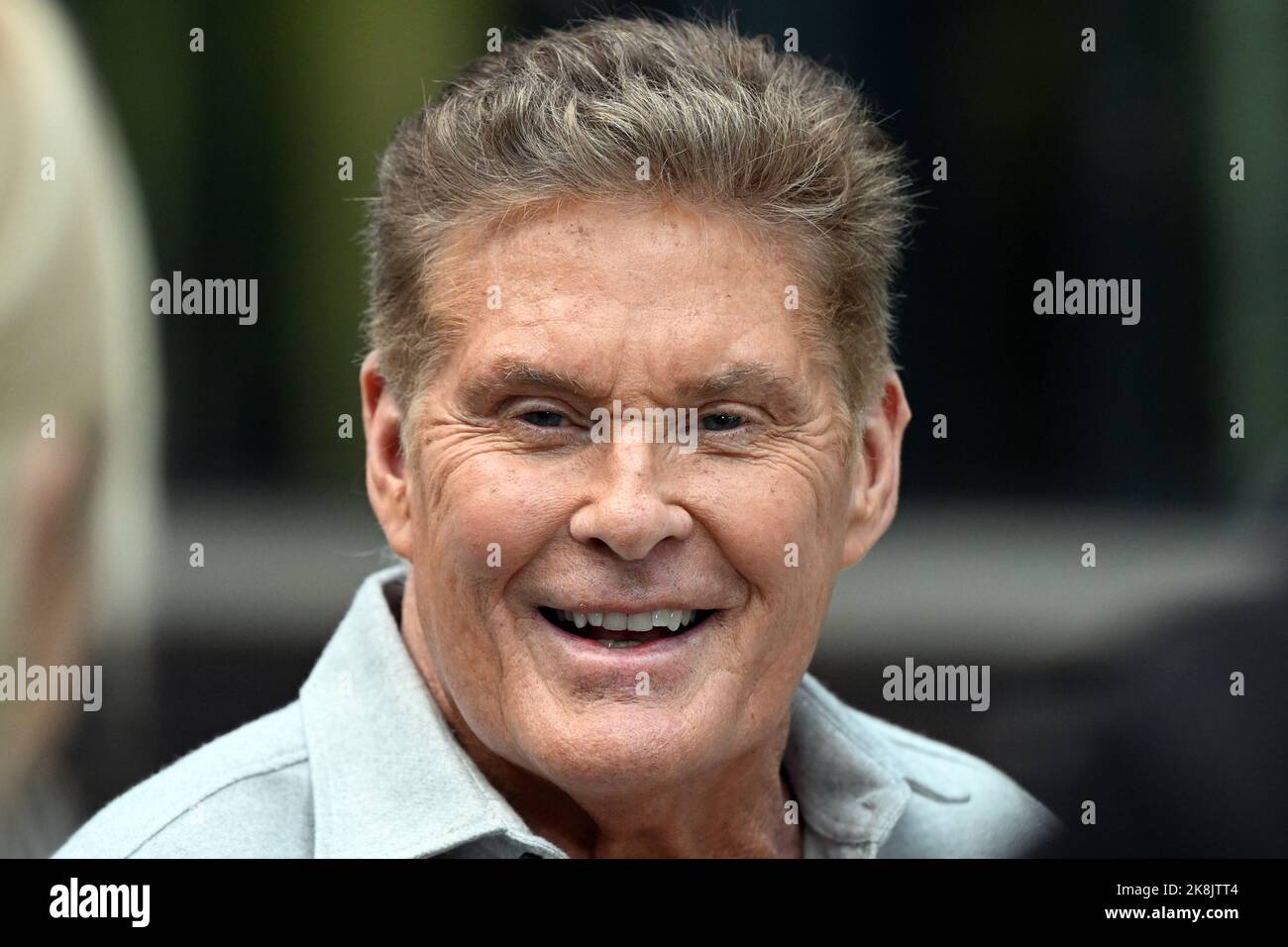 Cologne, Germany. 24th Oct, 2022. David Hasselhoff, actor poses in ...
