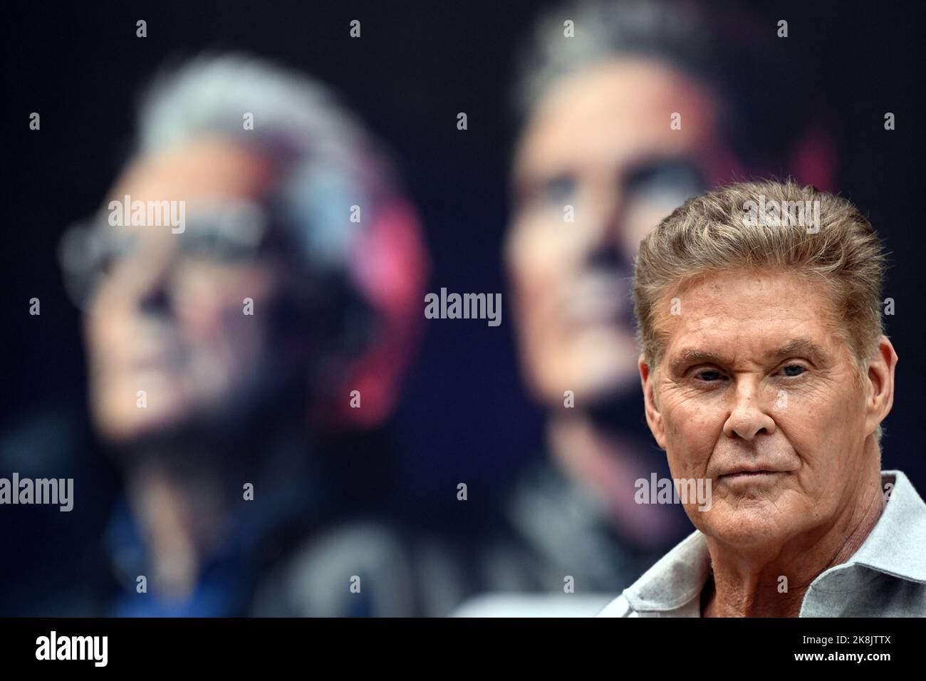 Cologne, Germany. 24th Oct, 2022. David Hasselhoff, actor poses in ...