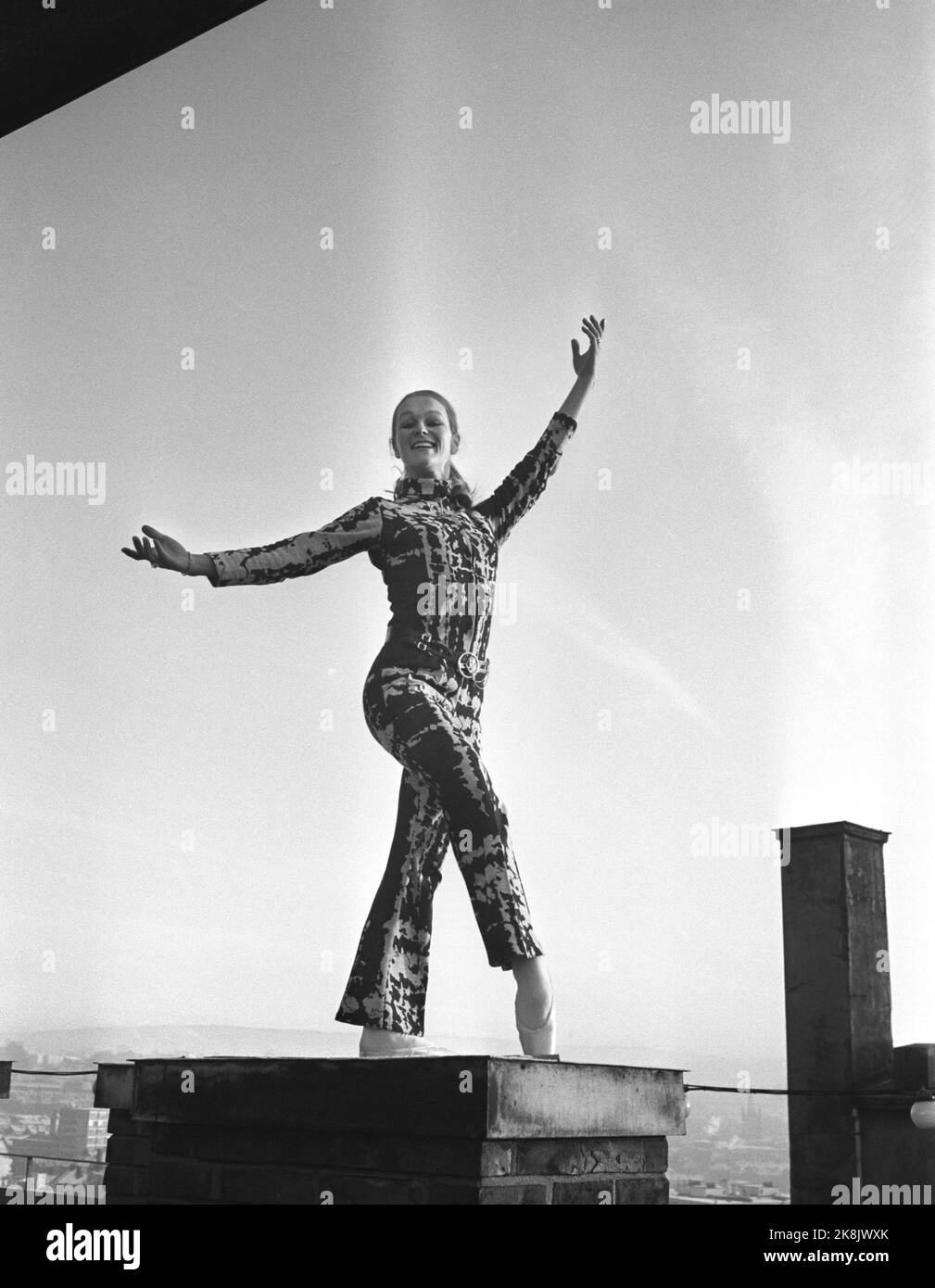 Oslo January 16, 1971. Ballet dancer Anne Borg takes over as head of ...