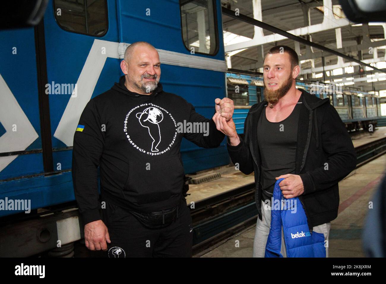 Non Exclusive: DNIPRO, UKRAINE - OCTOBER 23, 2022 - Honorary president ...