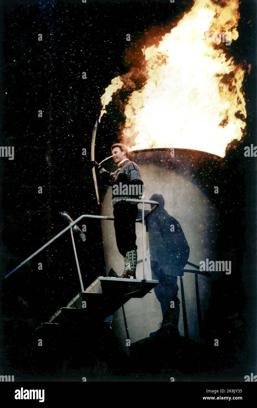 Ntb torch the norwegian royal house olympics alone opening ceremonies ...