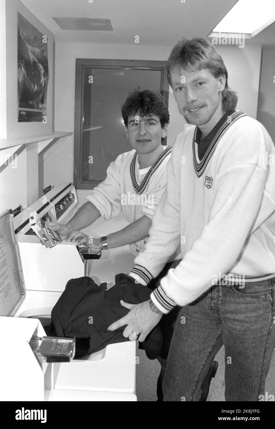 Calgary, Canada 198802: Olympic Calgary 1988. Olympic fighter must also ...